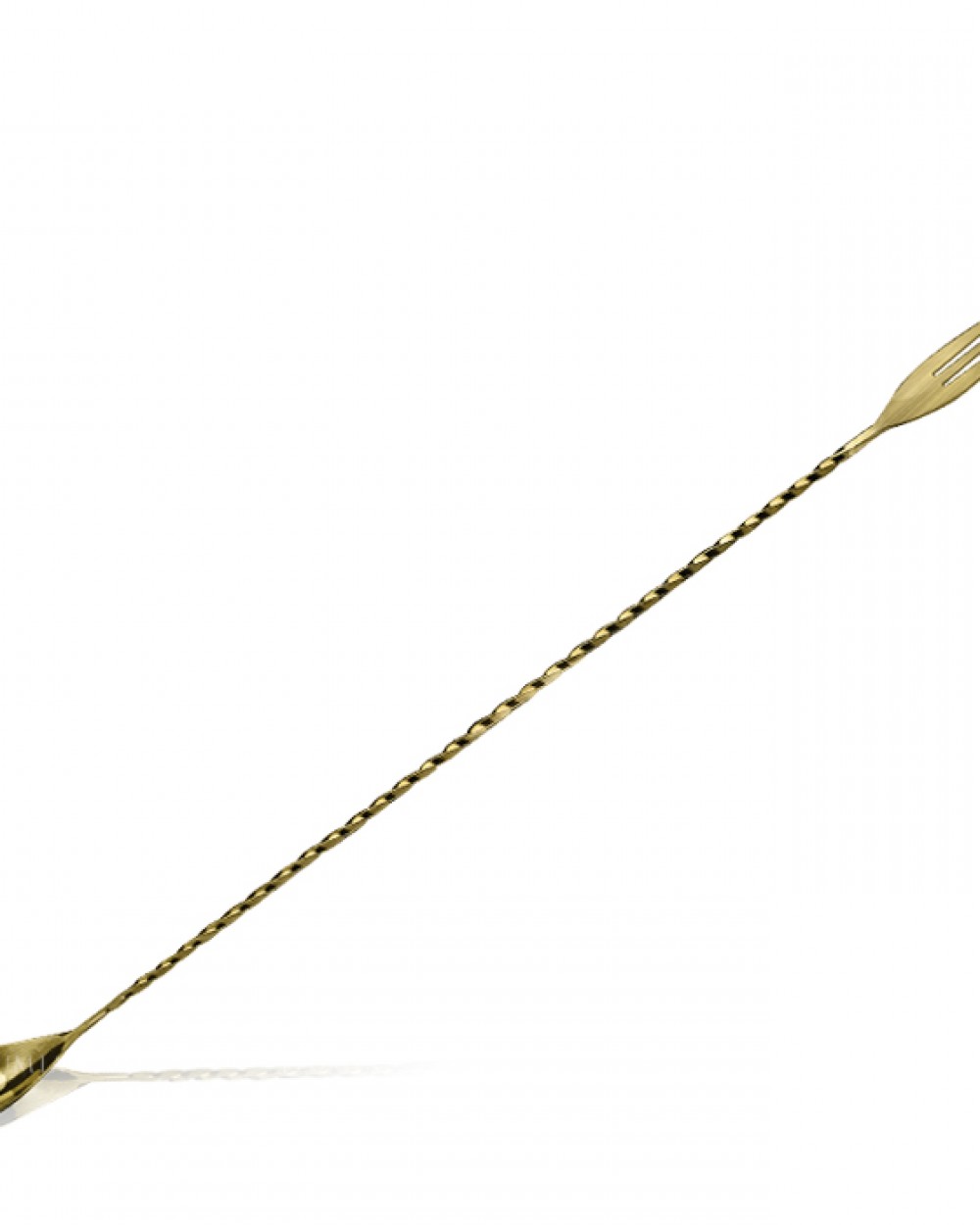Trident fork Bar Spoon | 40 cm Bronzo