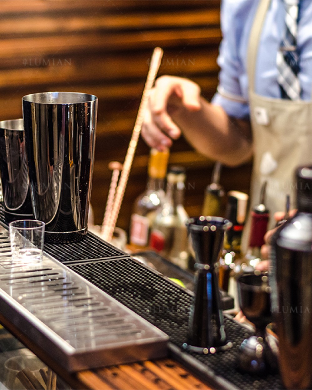 Bar Mat Acciaio Inox | Krom 60 cm